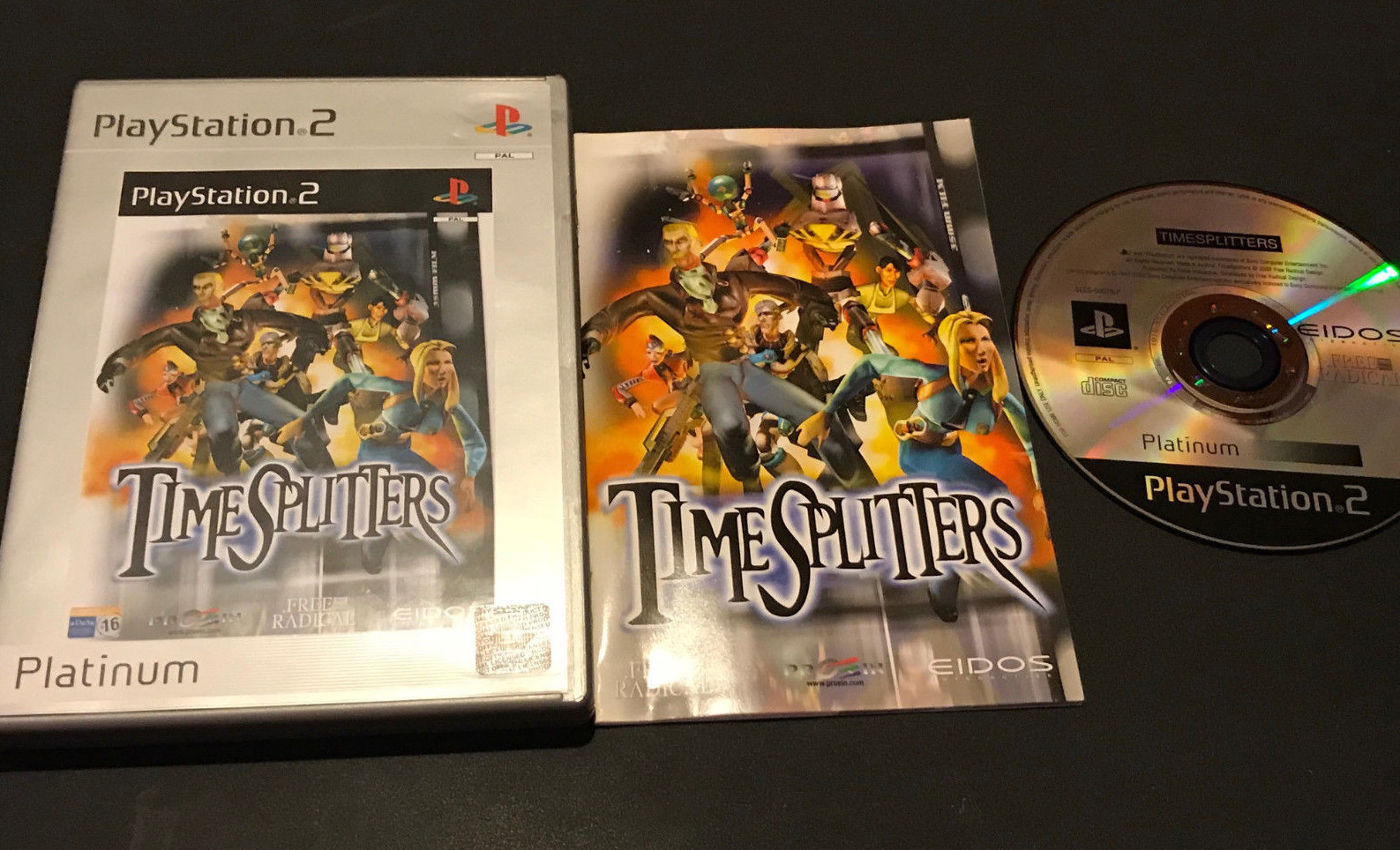 TimeSplitters Time Splitters PS2 Play Station 2 Pal ESPAÑOL | eBay