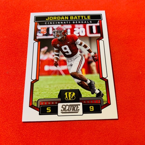 Jordan Battle ROOKIE Alabama Crimson Tide/Cincinnati Bengals 2023 Score ...