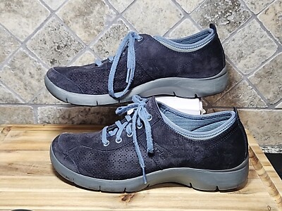 Dansko Elise Blue Shoes Navy Suede Womens Size EU 40 9.5-10 | eBay