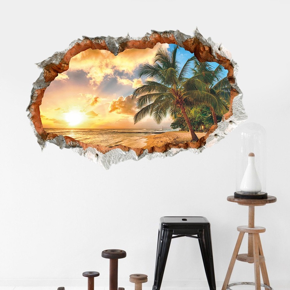 3 D Wall Sticker Removable Stickers Decal Home Decor Bedroom Decals ...