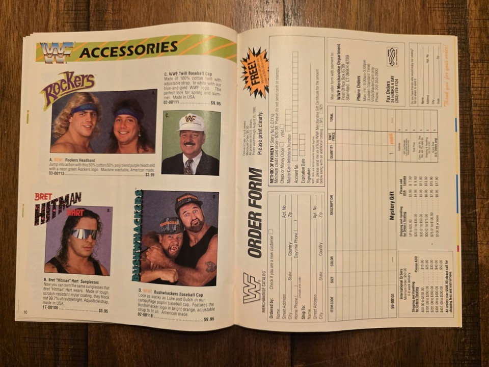 WWF Program Volume 179 The Ultimate Warrior | eBay