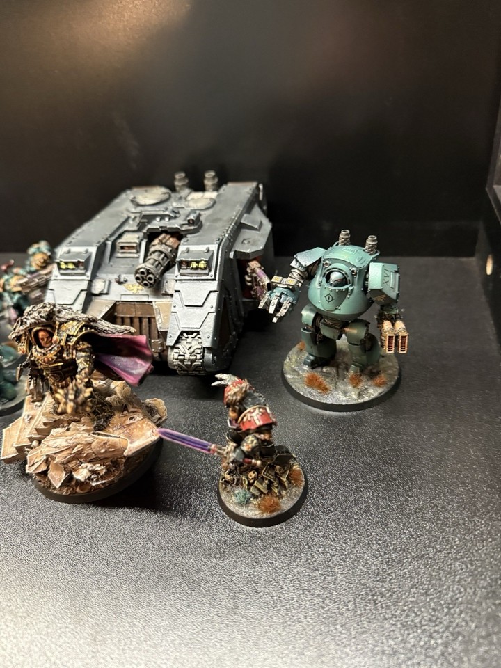 GW 40k/Horus Heresy, Sons Of Horus Painted Army w/ Horus, Abaddon ...