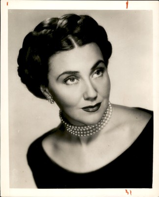 CGE42 1954 Orig Photo BLANCHE THEBOM MEZZO-SOPRANO OPERA SINGER PEARL ...