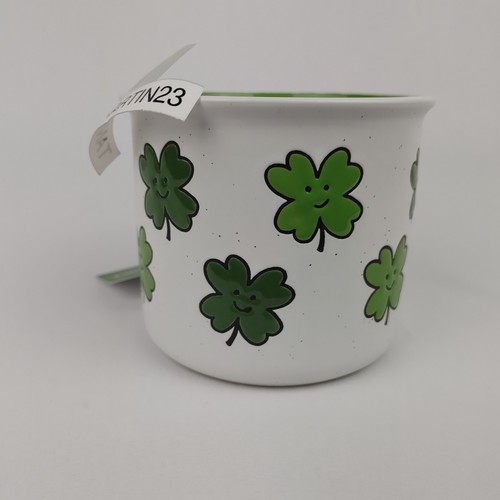 Saint Patrick's Day Smiling Shamrocks Irish Green Coffee Mug Cup Paddy ...