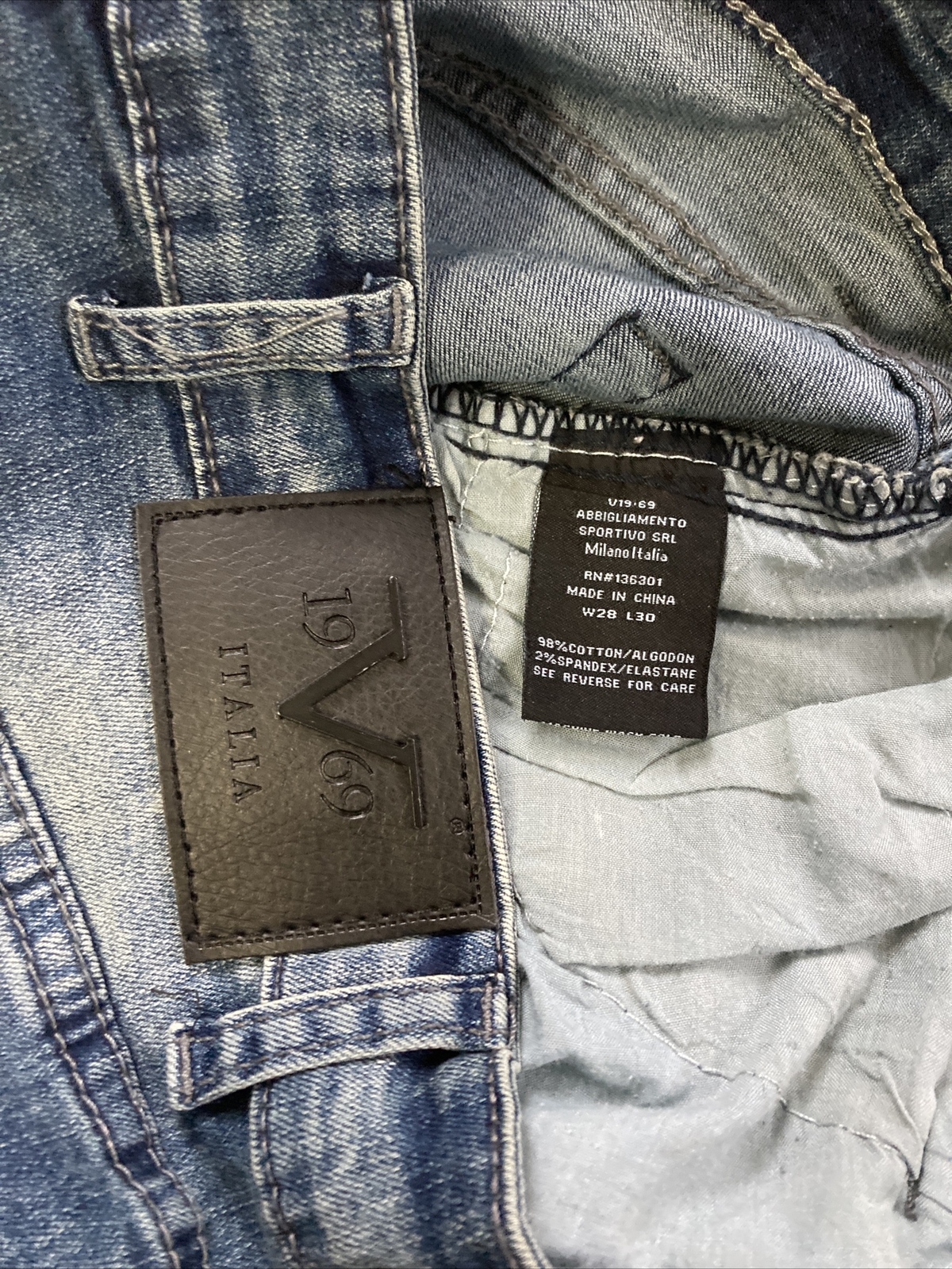 VERSACE V19-69 Abbigliamento Sportivo SRL Milano Italia Men's Jeans ...