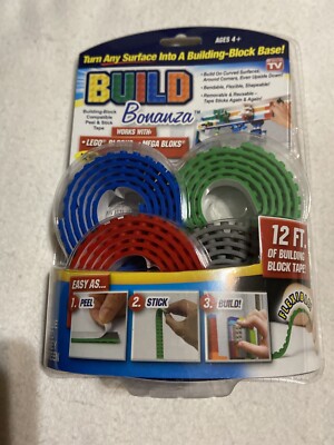 Build Bonanza Works With Lego Blocks,Mega Blocks 12 Ft of Building ...