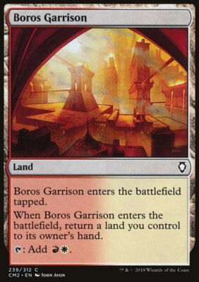 MTG Magic the Gathering Boros Garrison (239/332) Commander Anthology ...