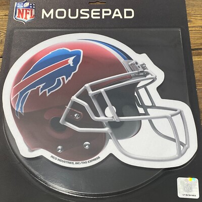 NFL Buffalo Bills Helmet MOUSE PAD Football Logo Computer Office Supply ...