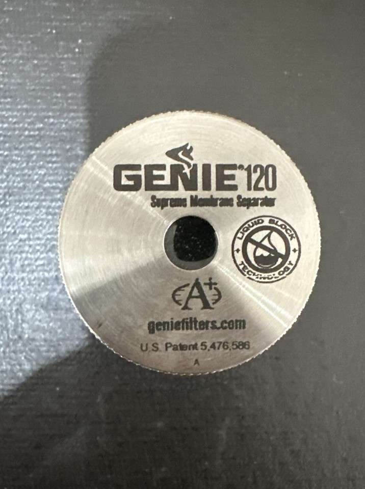 Genie Filters Model 120-006-SS-LB A+ Supreme Membrane Separator ...