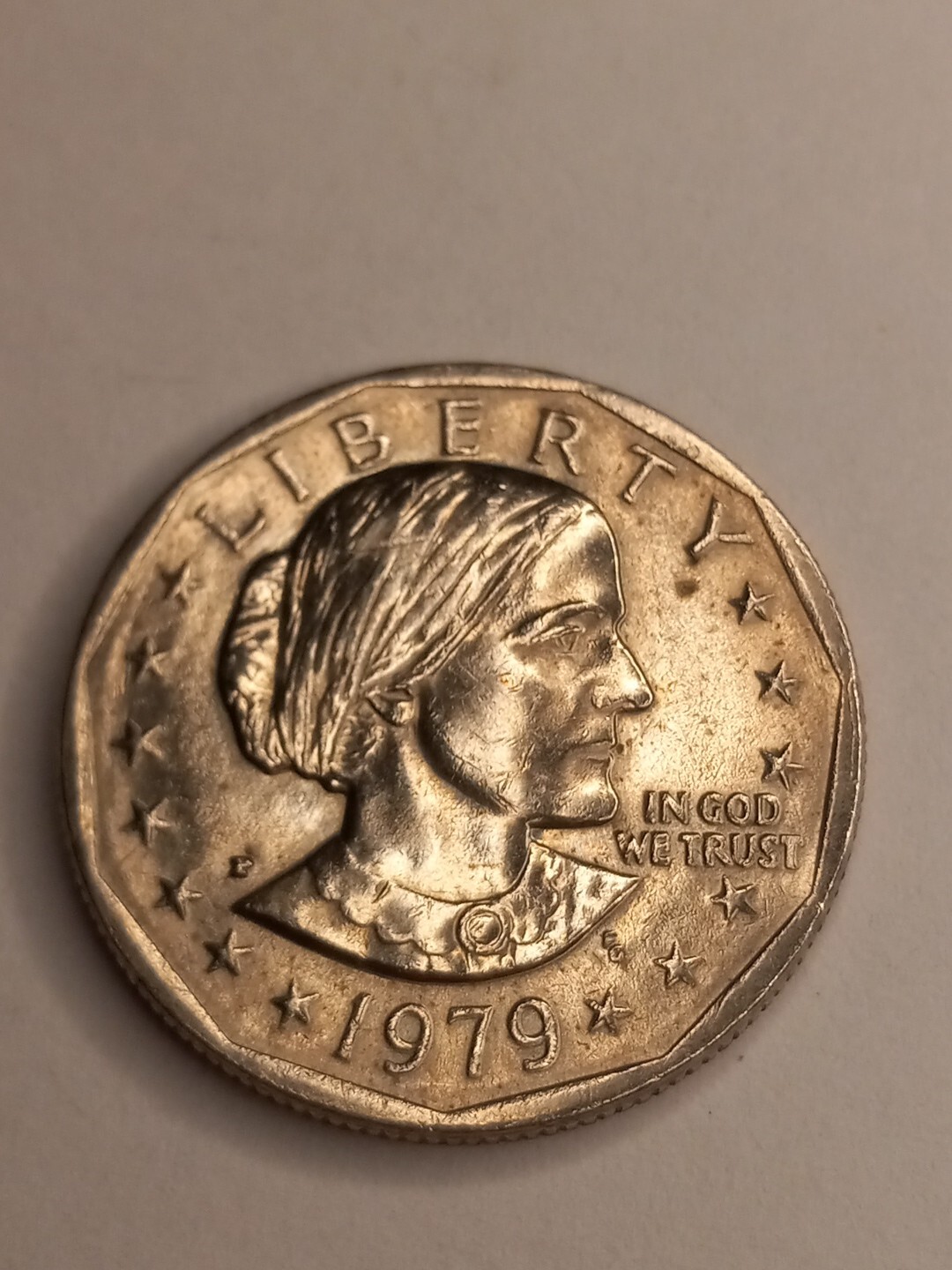 1979 Susan B Anthony Liberty P Rare FG ONE dollar Coin silver | eBay
