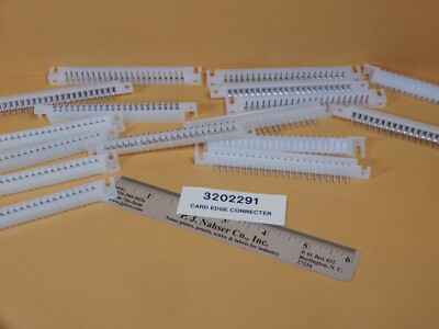Unbranded 22 Pin PCB Mount Single Sided Edge Connectors Qty 16 NOS ...
