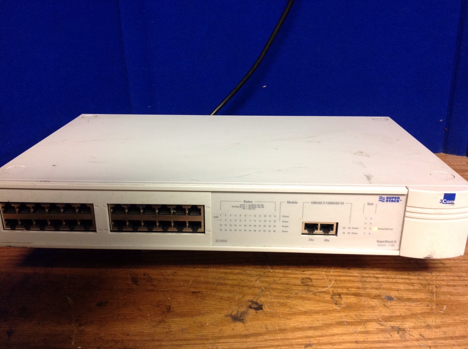 3Com SuperStack II Switch 1100 - switch - 24 ports 662705145211| eBay