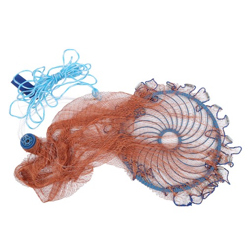 360cm Fishing Casting Net High Strength Hand Cast Net With Flying Disc ...