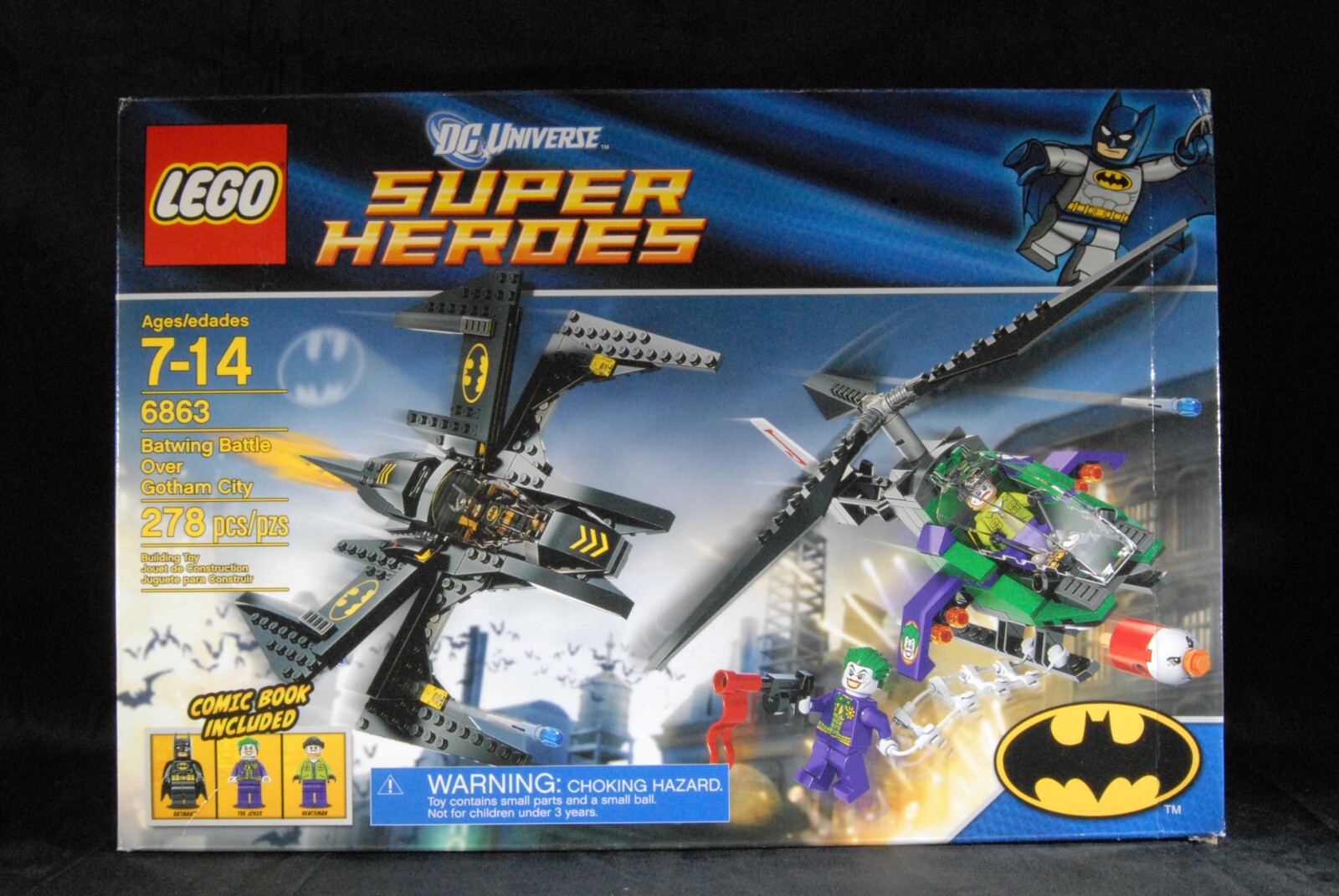 LEGO DC Comics Super Heroes: Batwing Battle Over Gotham City (6863) for ...