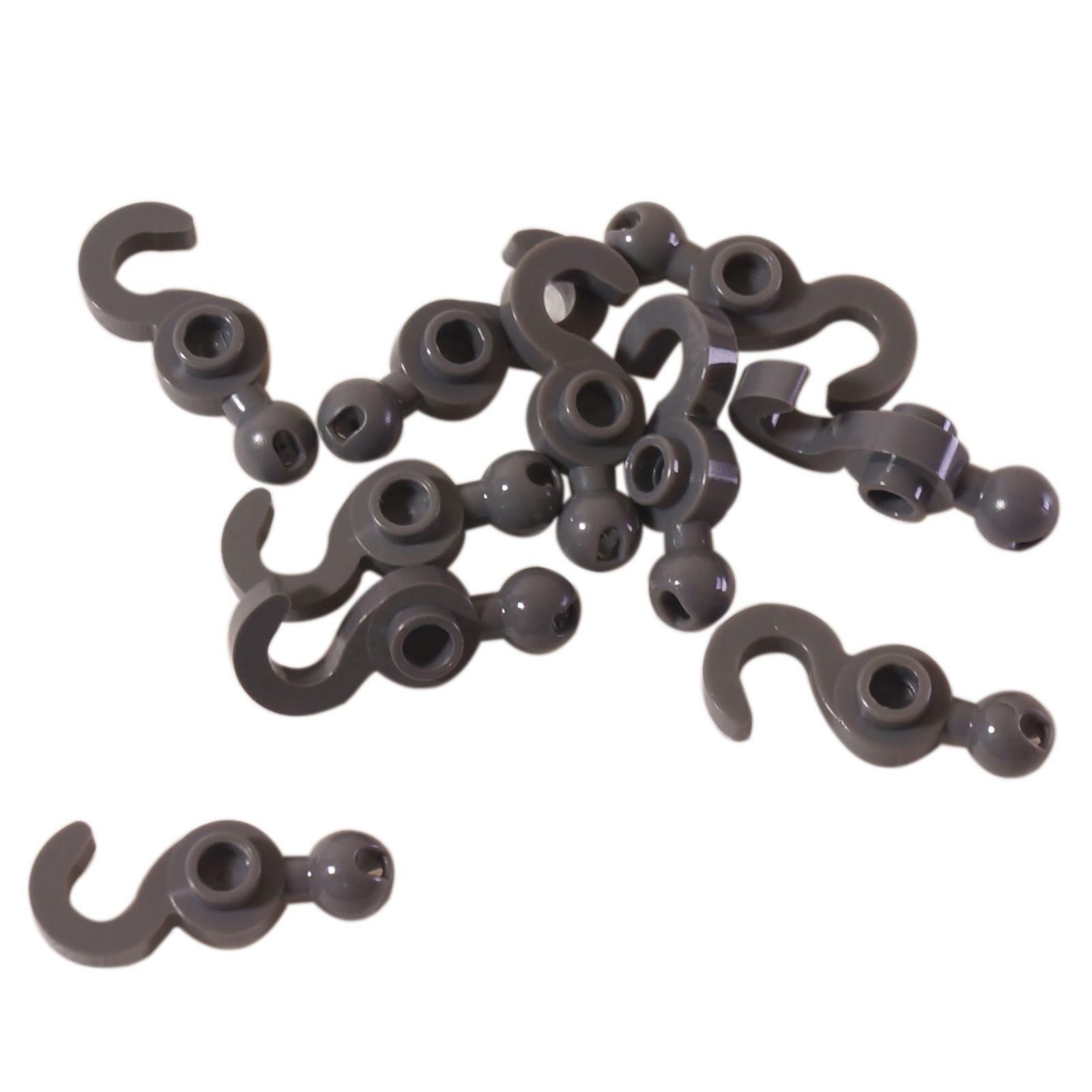 10 NEW LEGO Hook with Towball Dark Bluish Gray | eBay