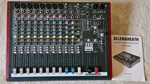 Allen & Heath ZED-14 Analoges Mischpult/Mixer | eBay