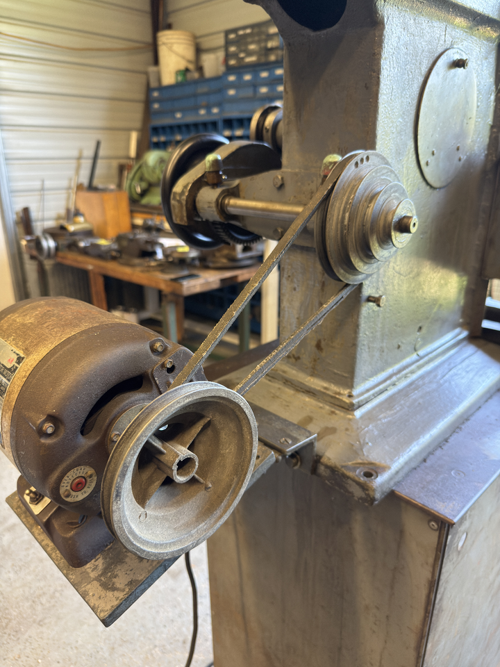 Lewis 10" Metal Shaper w/ Original Vise & Foot Support – Vintage USA ...