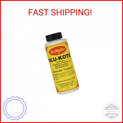 Dr. Naylor Blu-Kote Dauber (4 oz.) - Fast Drying Antiseptic Wound ...