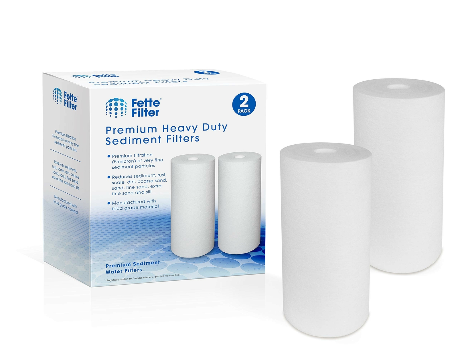Fette Filter - Heavy Duty Sediment Filter Cartridge Compatible with ...