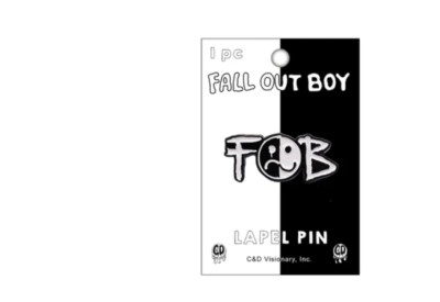 FALL OUT BOY - BAND LOGO - ENAMEL LAPEL/HAT PIN - BRAND NEW - MUSIC LAP ...