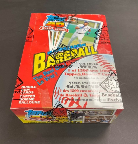 1991 OPC BASEBALL BOX BBCE AUTHENTICATED FASC | eBay