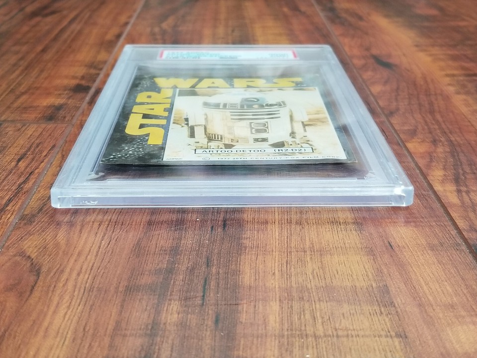 R2-D2 1977 ADPAC General Mills Artoo-Detoo Star Wars Stickers - PSA 2 ...