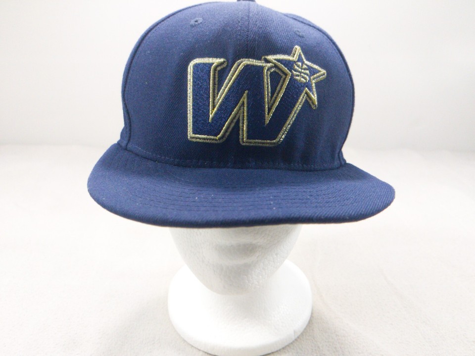 Washington Wizards Hat Cap New Era Snap Back Adjustable W Star Logo ...