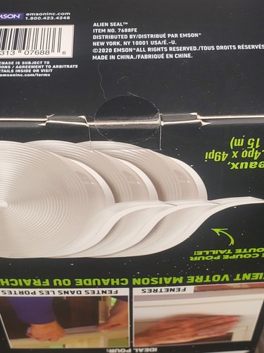 Alien Draft Seal Self Adhesive Tape Transparent Silicone Seal Strip 3 ...