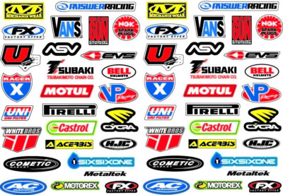 2 x sheets waterproof vinyl stickers ideal for models remote control ...