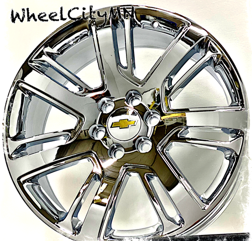 22" Chrome OE 84497728 Replica 4738 Rims fits 2021 Chevy Tahoe Suburban ...
