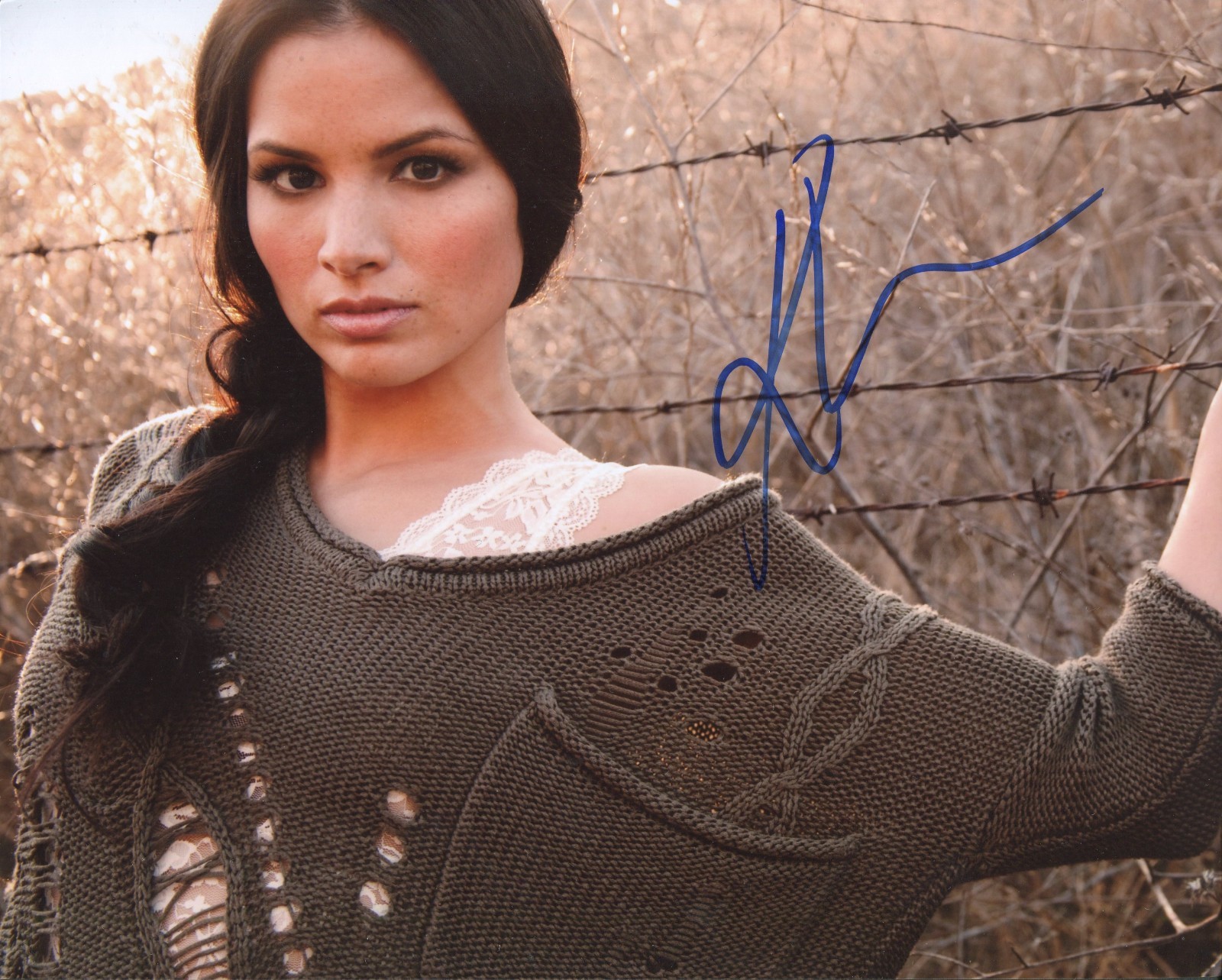 KATRINA LAW SIGNED 8X10 PHOTO ACTRESS SPARTACUS ARROW THE OATH IN ...