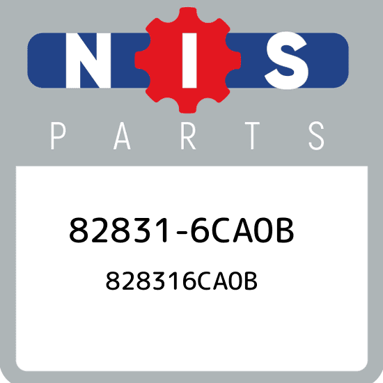 82831-6CA0B Nissan 828316ca0b 828316CA0B Genuine OEM Part for sale ...