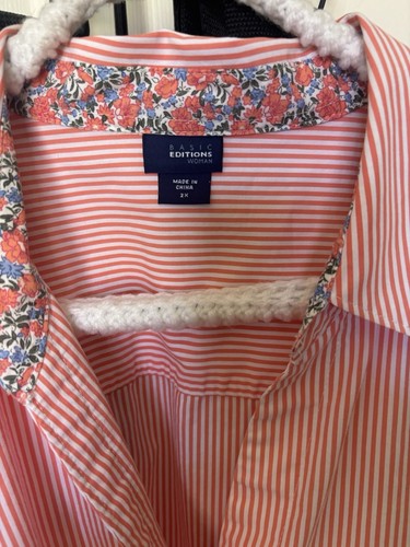 BASIC editions 2X Blouse | eBay