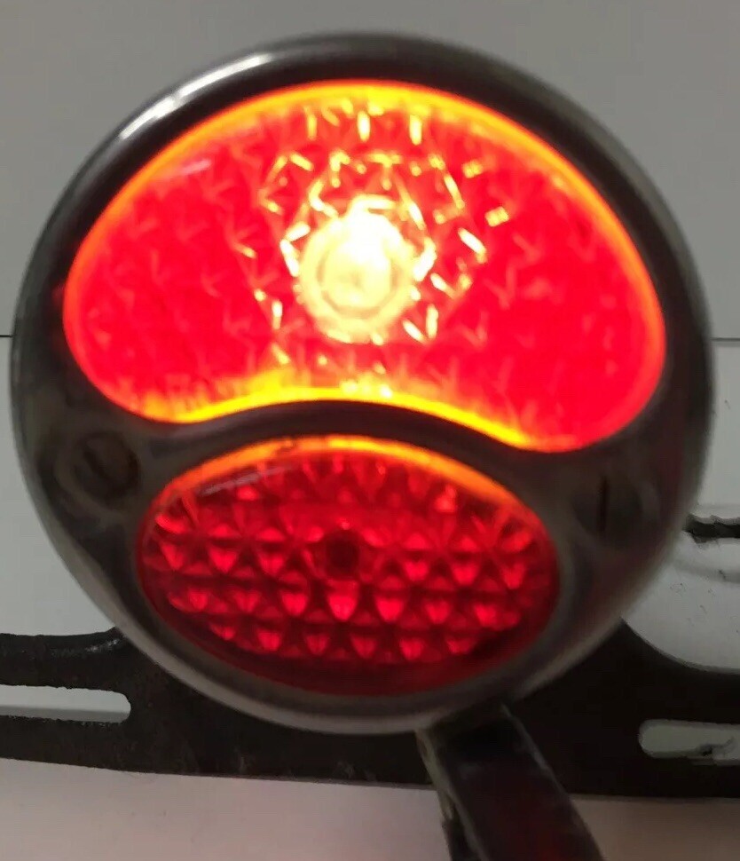 Vintage 1920s Ford Model A Duolamp Tail Stop Light W/ Original Duolamp ...