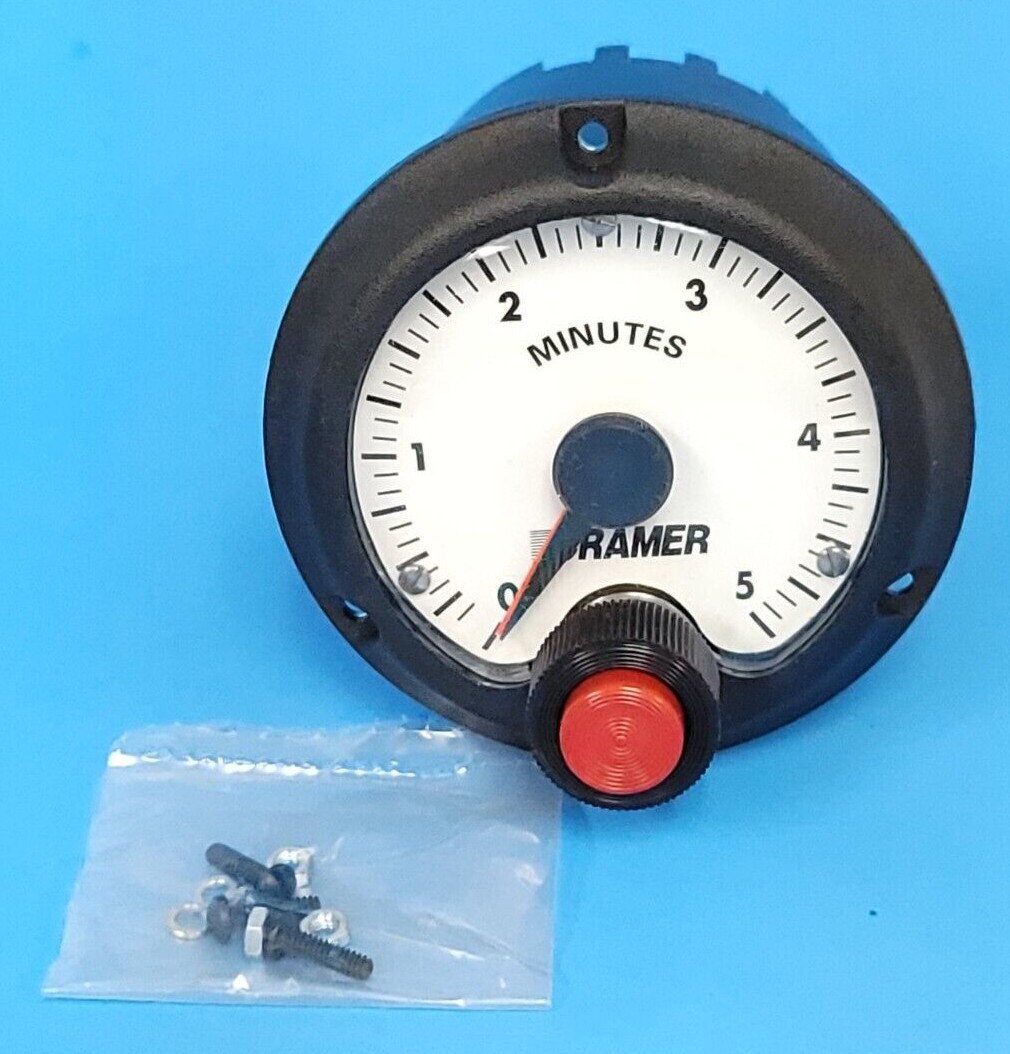 NEW CRAMER COMPANY 241E TIMER COUNTER 10001 AED 5-MIN 115V 60Hz | eBay