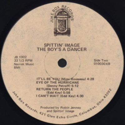 Spittin' Image (2) - The Boy's A Dancer - Juke Box Records (2) - JB ...