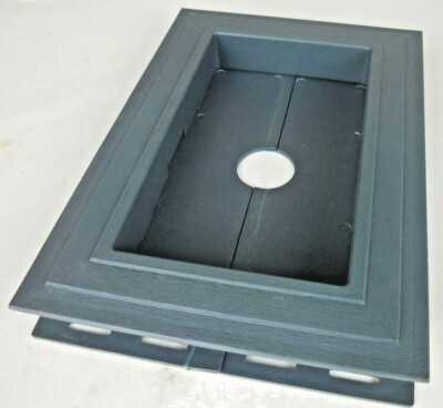 Recessed Split Mount Vinyl Mounting Block Blue Z15329 #7gz | eBay