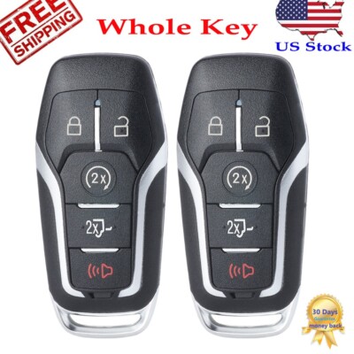 2 Keyless Remote Start Key Fob For 2015-2017 Ford F150 F250 F350 M3N ...