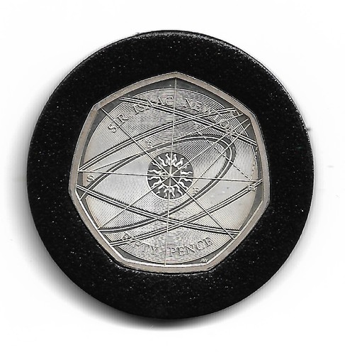 2017 Isaac Newton - 50p Fifty Pence - PIEDFORT Silver Proof Coin | eBay