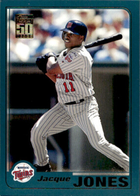 2001 Topps Jacque Jones 257 Minnesota Twins | eBay