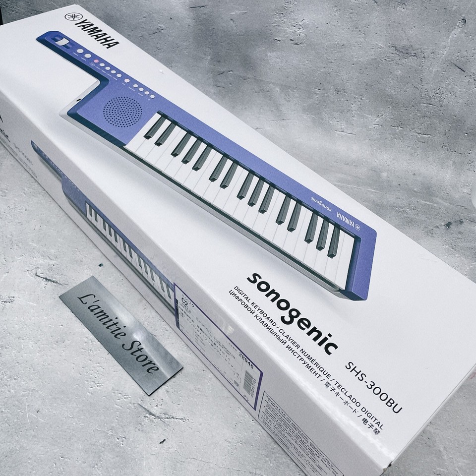 YAMAHA SHS-300BU SonoGenic Mini Keytar 37 Keys Blue SHS300BU SHS300 300 ...