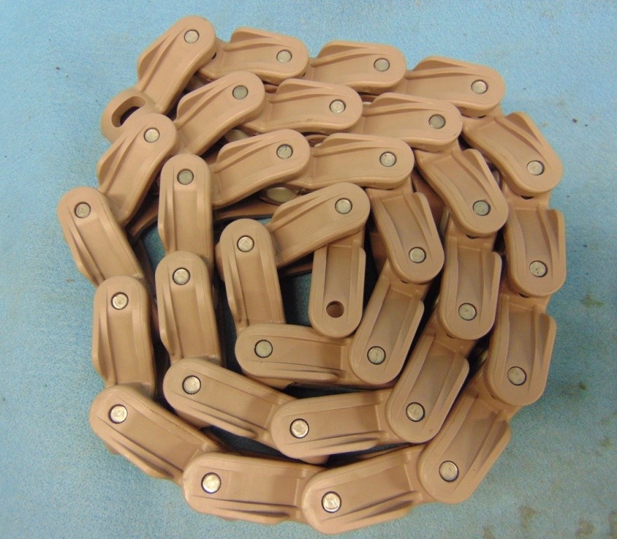 UNICHAIN SIDE FLEXING CHAIN 31LF1700, 2.17" W X 10' L, 50mm PITCH 63 ...