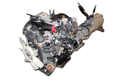 JDM 2L Toyota Hilux 4runner 2LT Turbo Diesel Engine 4X4 Manual Trans 2 ...