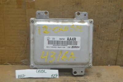 2012-2016 Chevrolet Cruze Engine Control Unit ECU 12643636 Module 527 ...