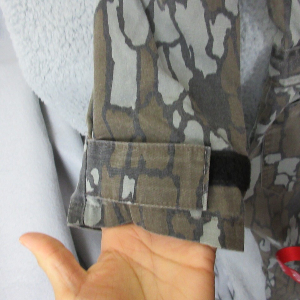 Walls Coveralls Mens Large Short Brown Trebark Camouflage USA Vintage ...