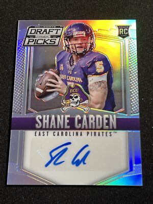 Shane Carden 2015 Prizm Draft Picks Silver Rookie Auto #139 East ...