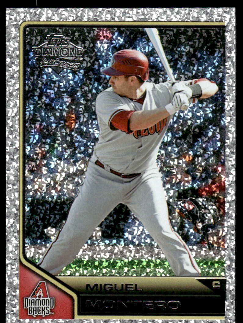 2011 Topps Diamond Anniversary Miguel Montero #104 Arizona Diamondbacks ...