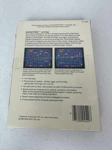 BurgerTime (Intellivision, 1983) for sale online | eBay
