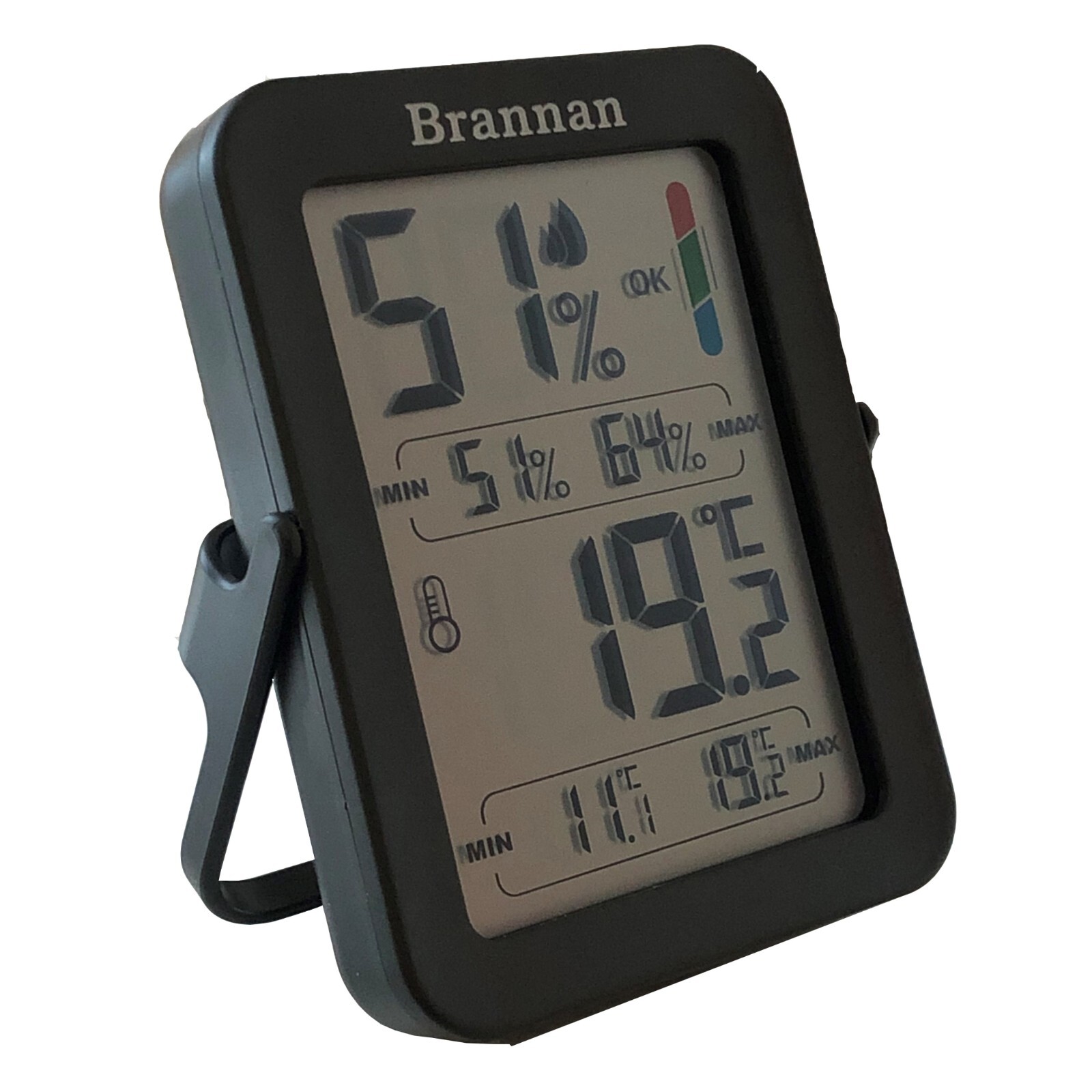 Room Thermometer Digital Max Min Indoor Temperature Humidity Meter - IN ...