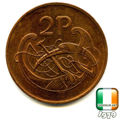 An IRISH 1979 TWO PENCE 2p coin, 46 Years Old! | eBay
